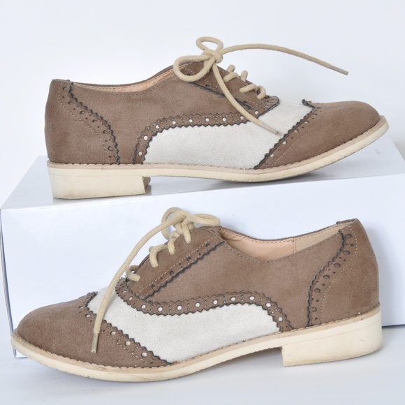 Sugar | Shoes | Tan Brown Sugar Shoes Oxfords | Poshmark